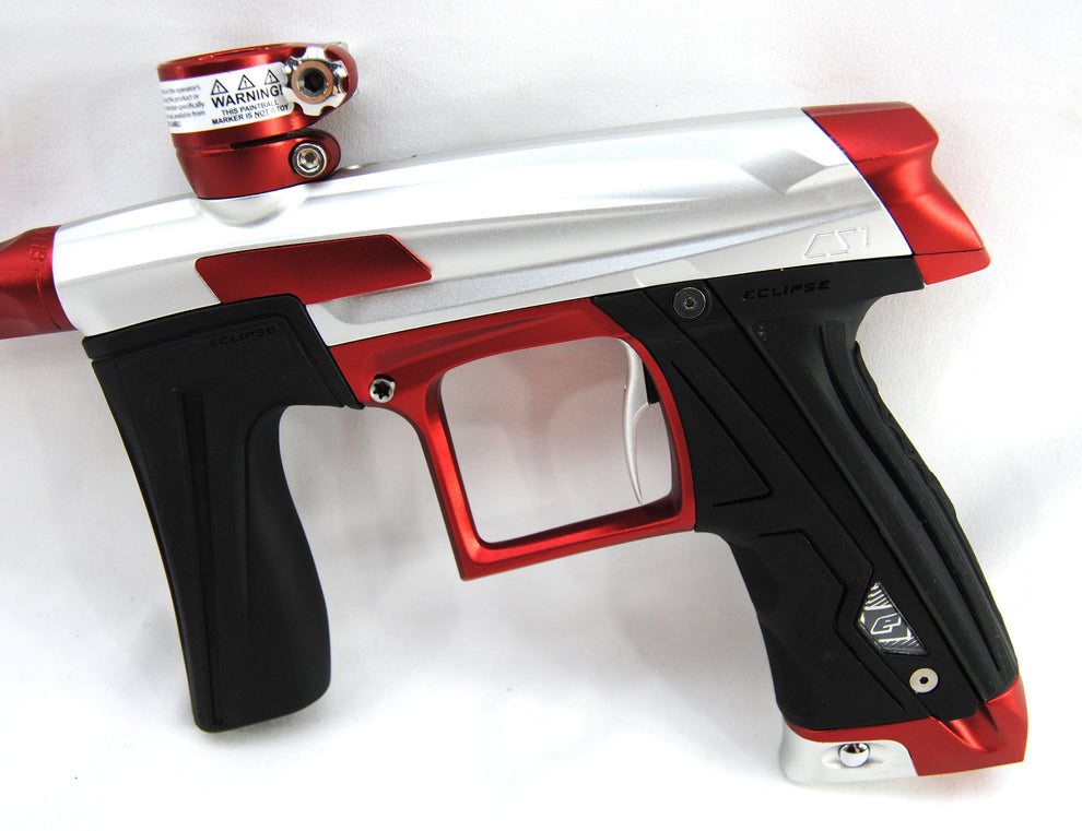 Used Planet Eclipse CS1 Paintball Marker - Silver/Red – PB Sports LLC