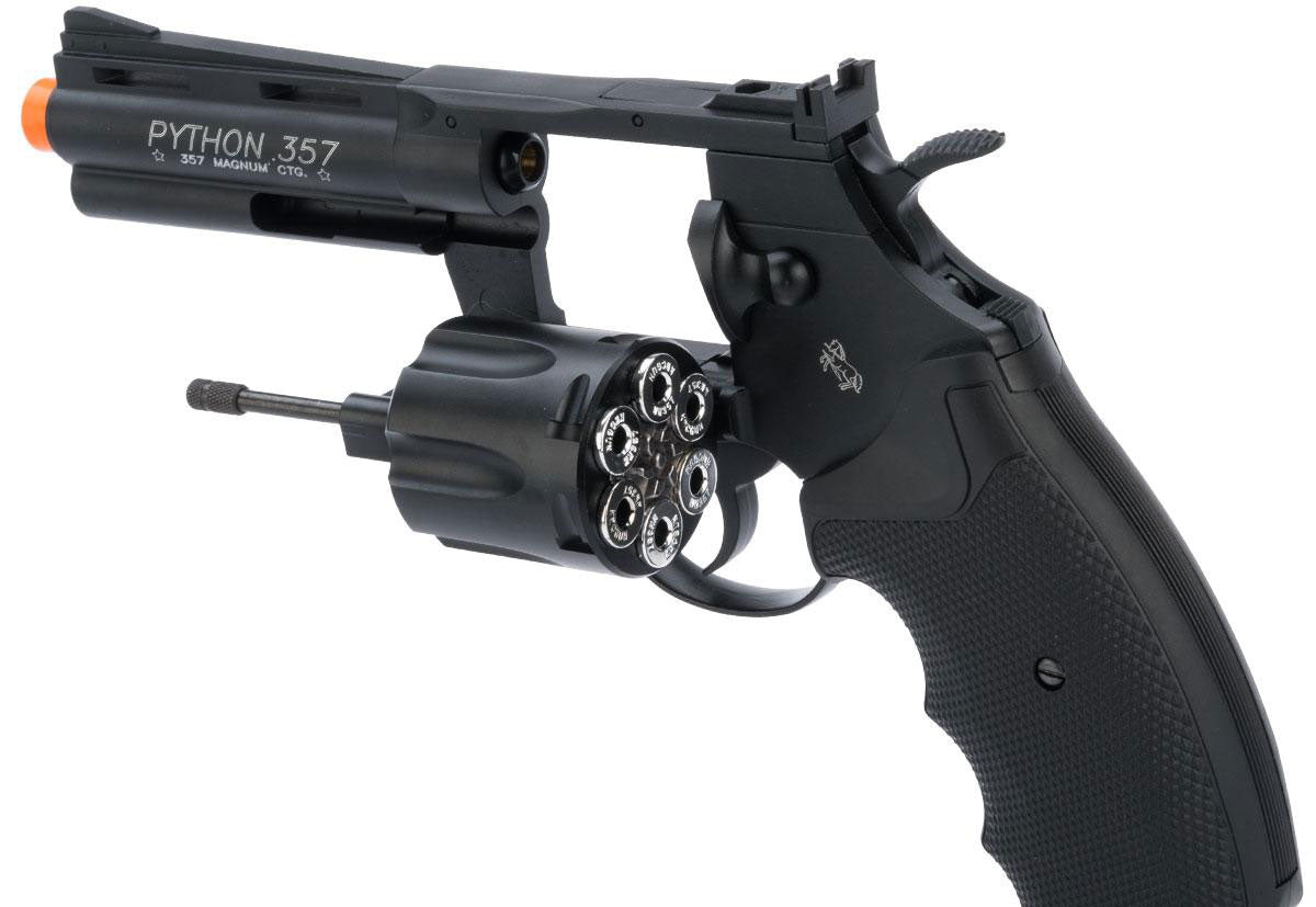 Colt Python Full Metal .357 Magnum High Power Airsoft CO2 Revolver by ...
