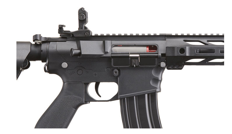 Lancer Tactical Gen 2 M4 SPR Interceptor Airsoft AEG Rifle - Black - w