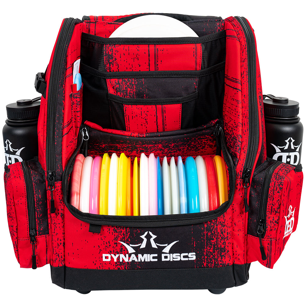 Dynamic Discs Commander Backpack Disc Golf Bag - Atomic Red – PB Sports LLC