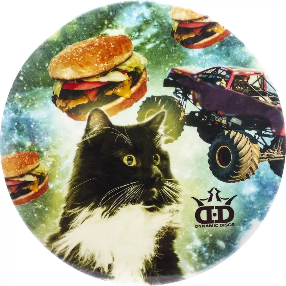 Dynamic Discs Fuzion Suspect Dyemax Monster Truck Kitty Disc – PB ...