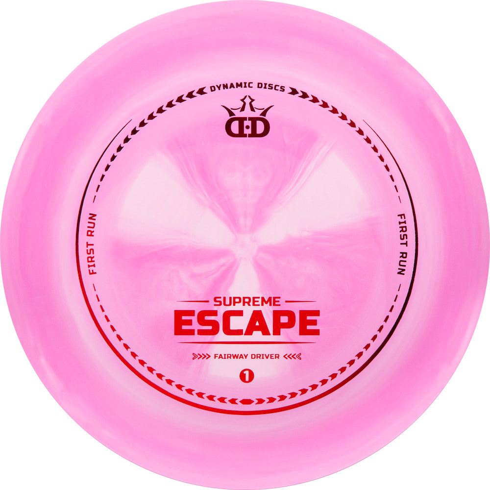 Dynamic Discs Supreme Escape Disc - First Run – PB Sports LLC