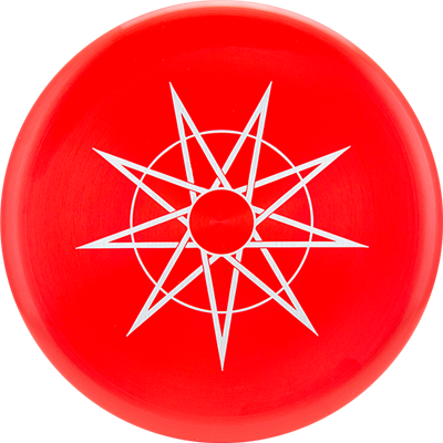 Discraft Slipknot ESP Zone Golf Disc - 9 Point on Red – PB Sports LLC