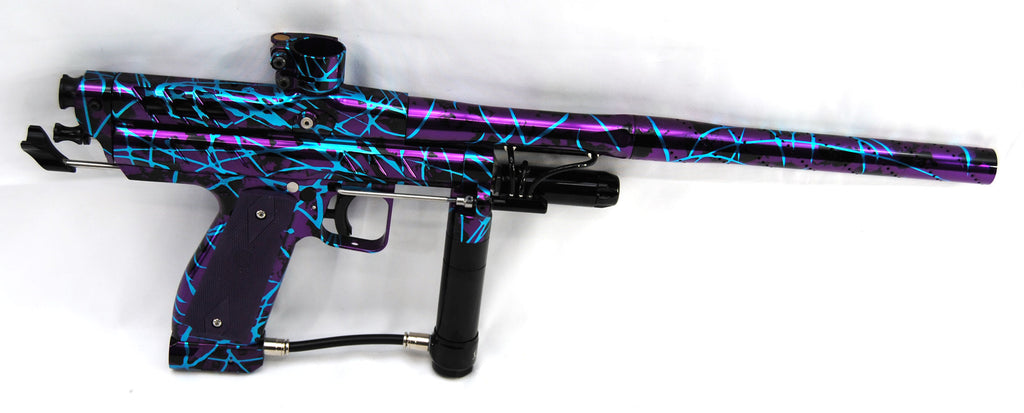 Used Inception Designs Full Body Hornet Autococker - Splash Purple/Tea