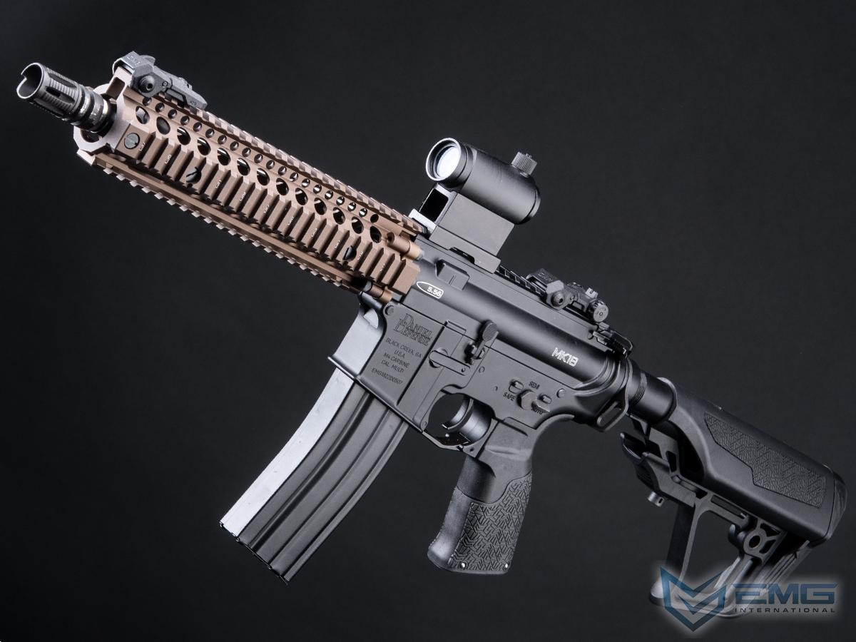 EMG / Daniel Defense Licensed DDMK18 Airsoft EBB AEG Rifle w/ S3 Elect ...