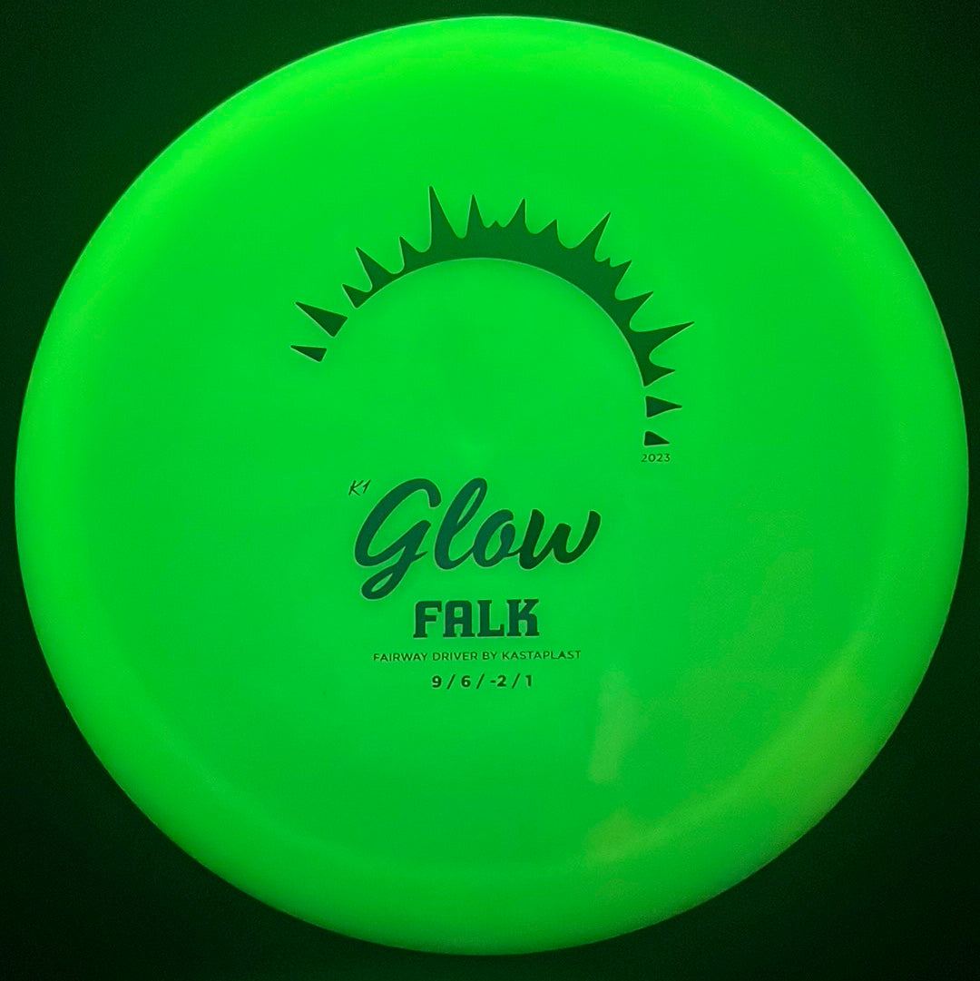 Kastaplast K1 Glow Falk Disc - 2023 stamp – PB Sports LLC