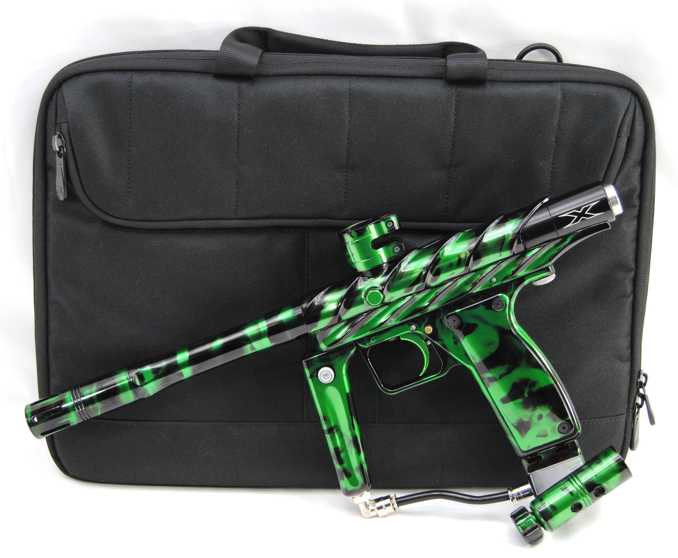 Used Luke's Custom Wave Automag - Acid Green – PB Sports LLC