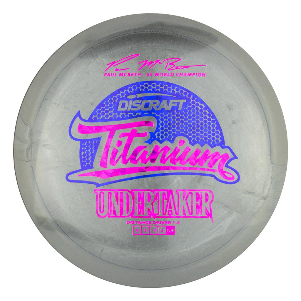 Discraft Titanium Undertaker Paul McBeth Signature Series Golf Disc