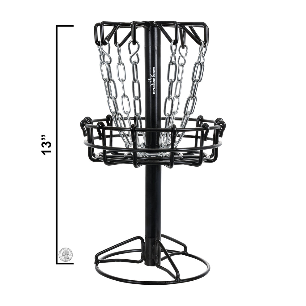 Dynamic Discs Recruit Lite Micro Disc Golf Target (Basket) - Black – PB ...