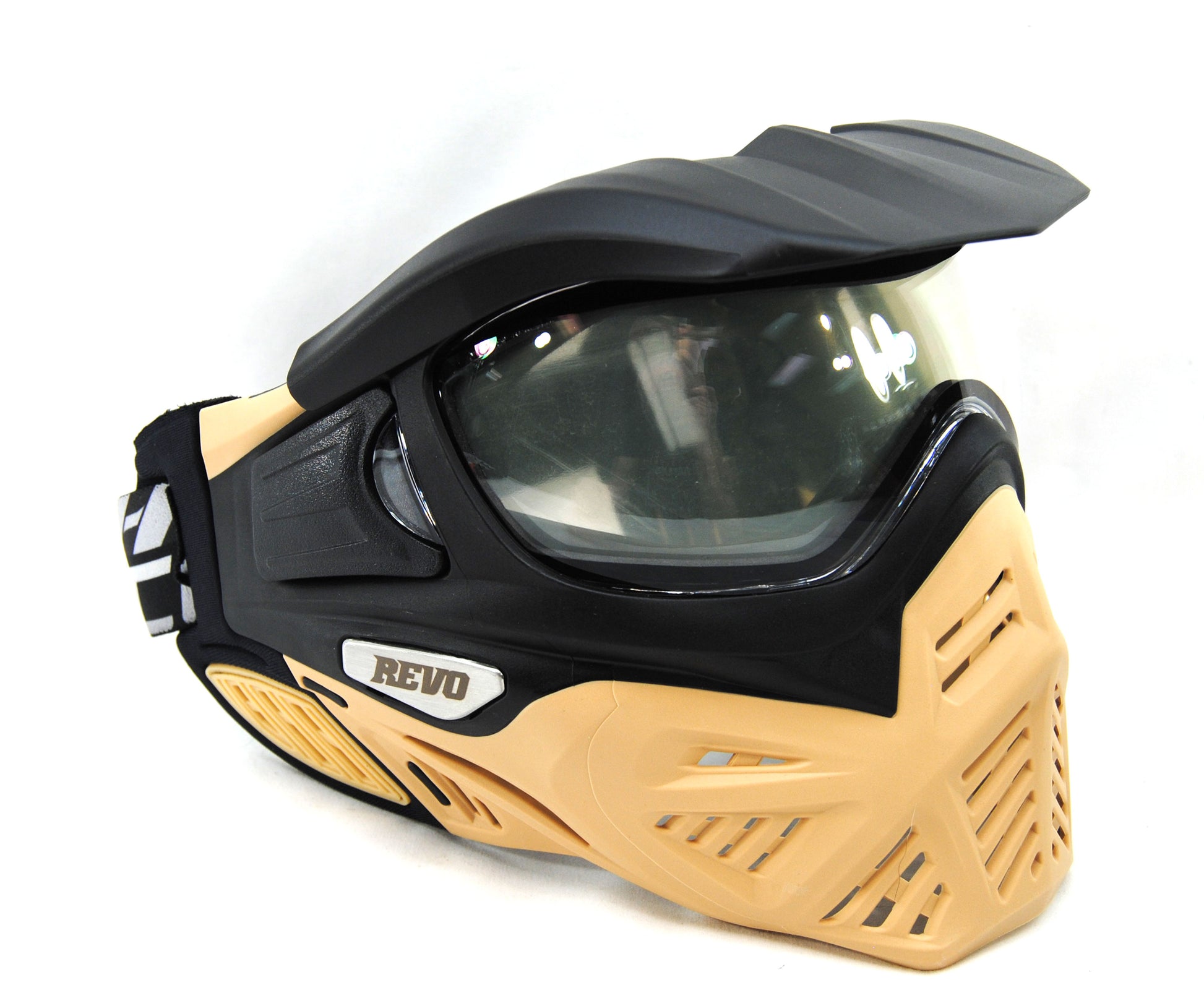 V-Force Grill 2.0 LE Pro Team REVO Paintball Mask Goggle - Tan/Black w ...