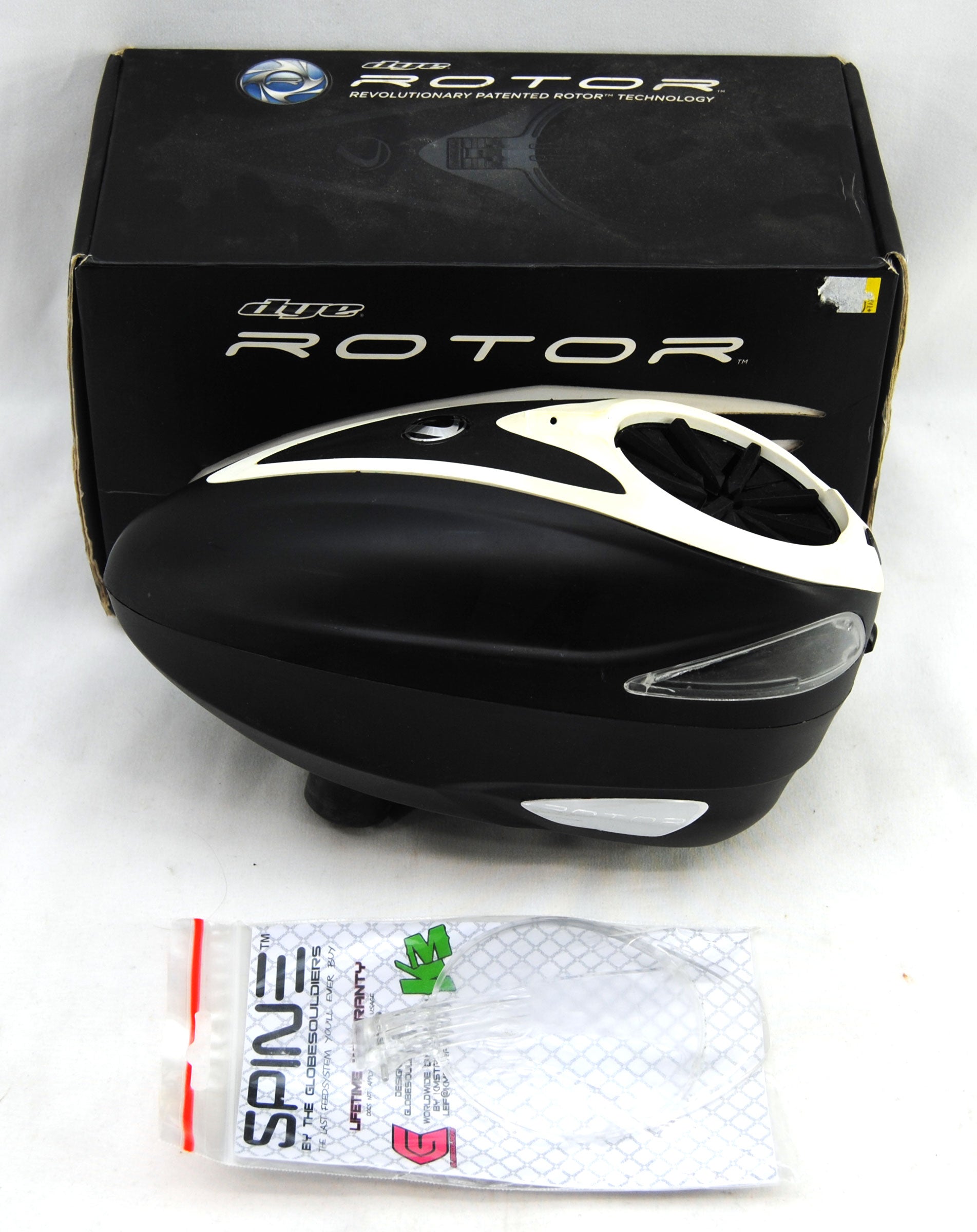 Used Dye Rotor w/ Speedfeed - Black/White – PB Sports LLC
