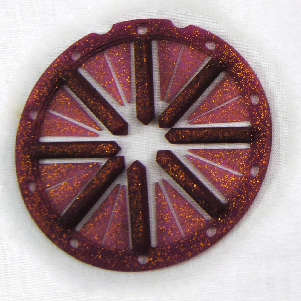 KM Spine Speed Feed Rotor - Pink Gold / Sparkle