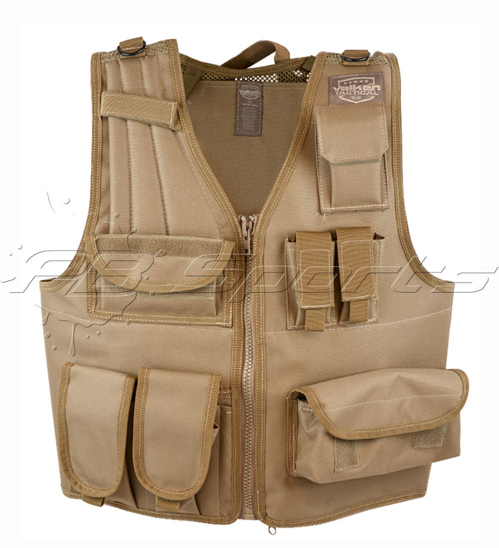 Valken Airsoft Tactical Vest Tan – PB Sports LLC