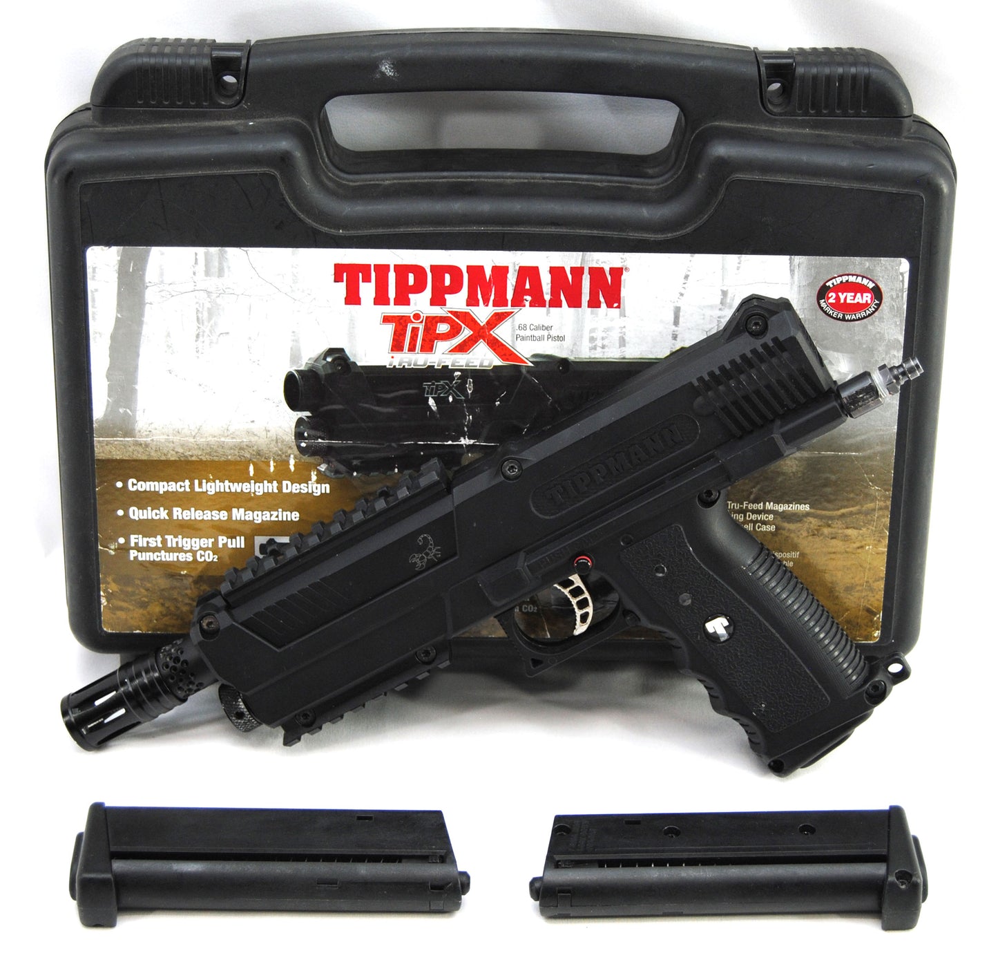 Used Tippmann TiPX w/ Remote Adapter - Black – PB Sports LLC