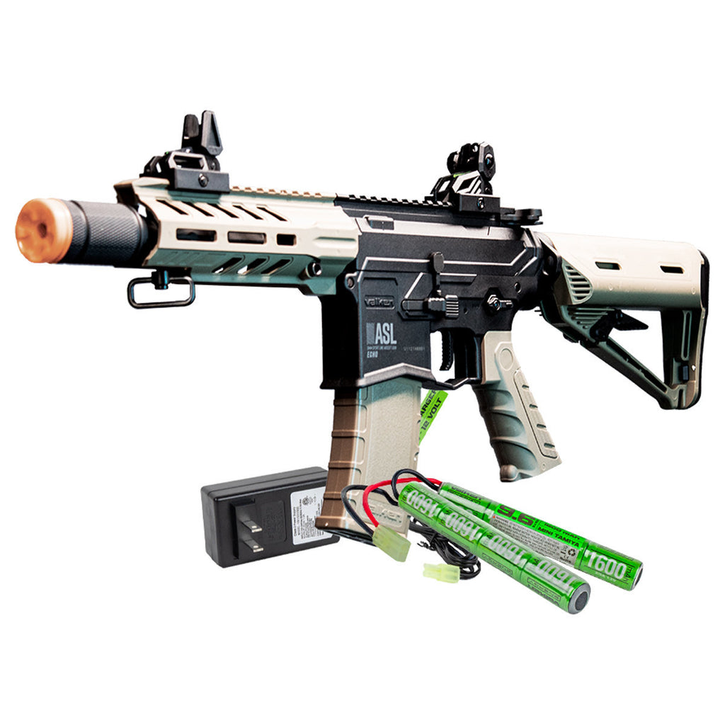 Valken Tactical ASL Series Echo AEG Airsoft Rifle - with Battery and C